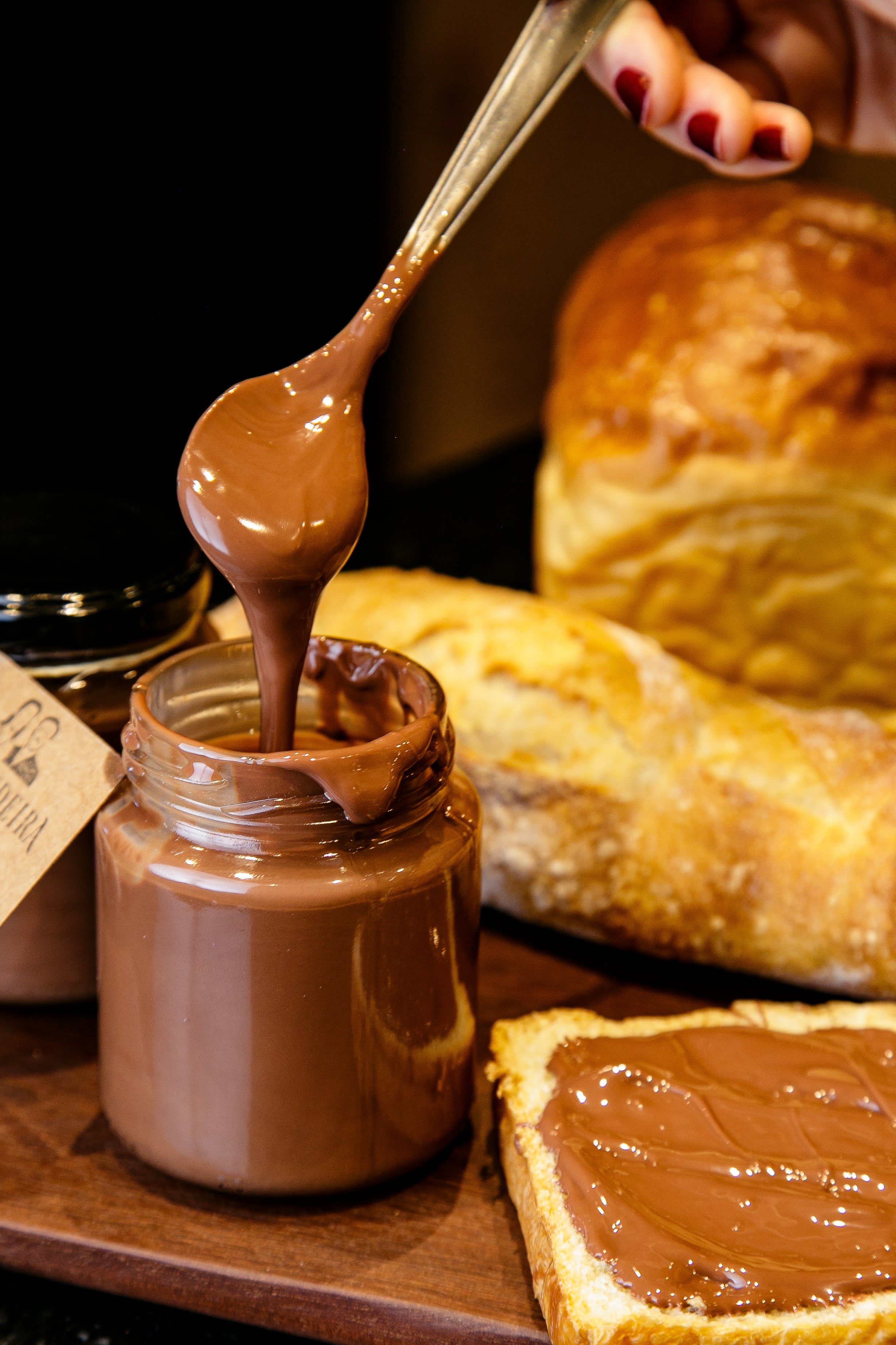 Chocolate cashew spread | Ana Bandeira Chocolates